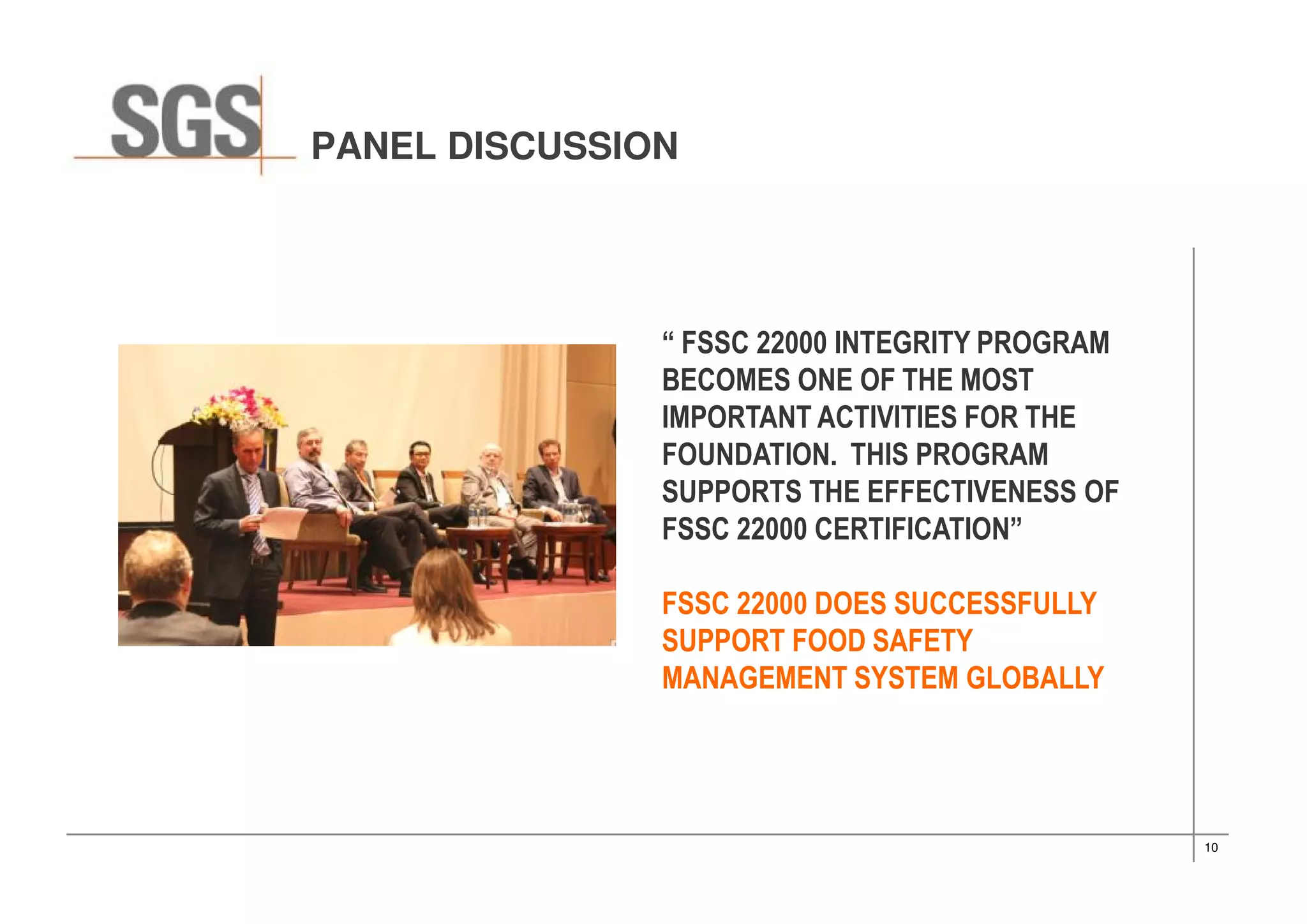 FSSC 22000 Information Seminar Asia | PDF