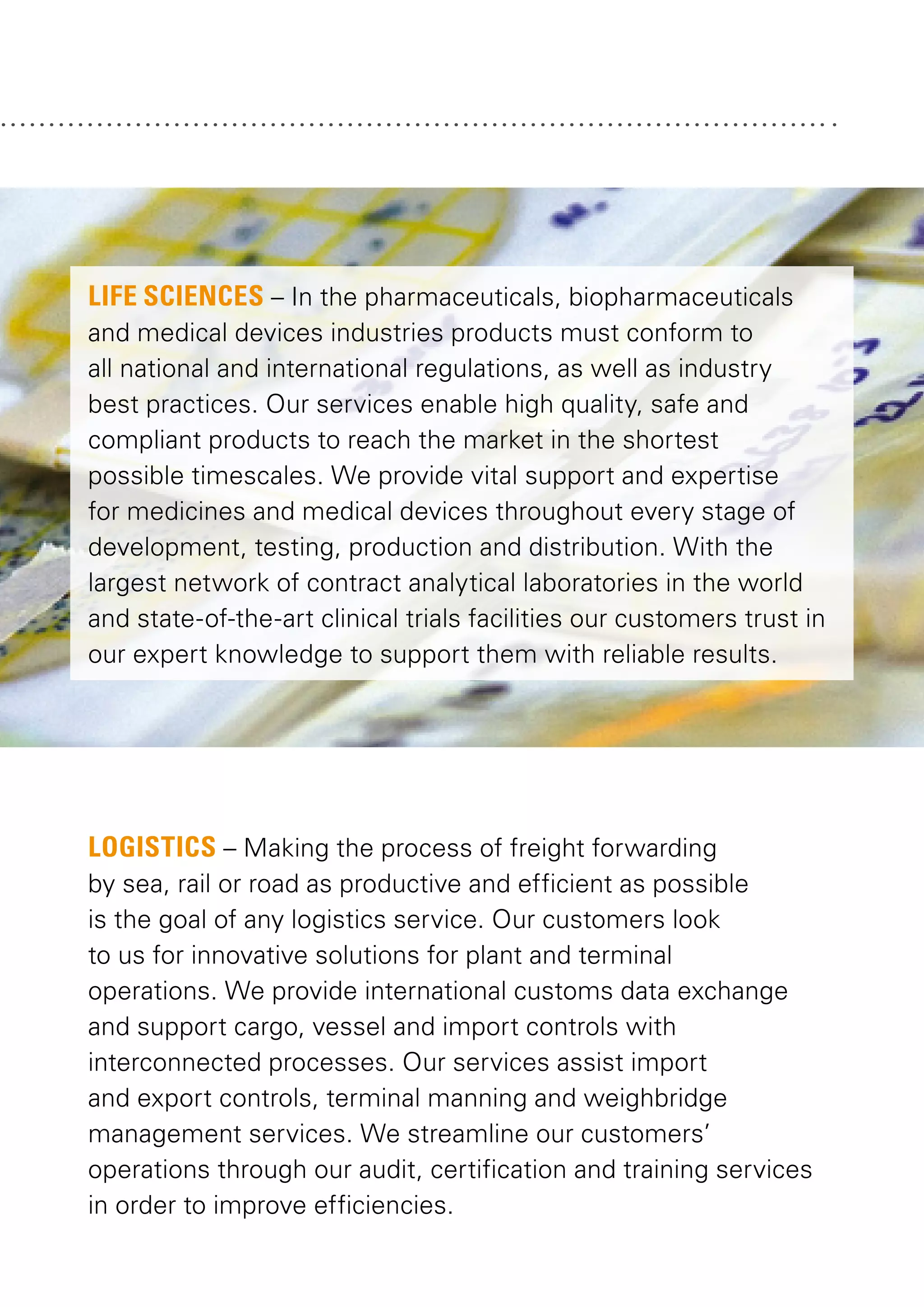 SGS Group Profile 2013 | PDF