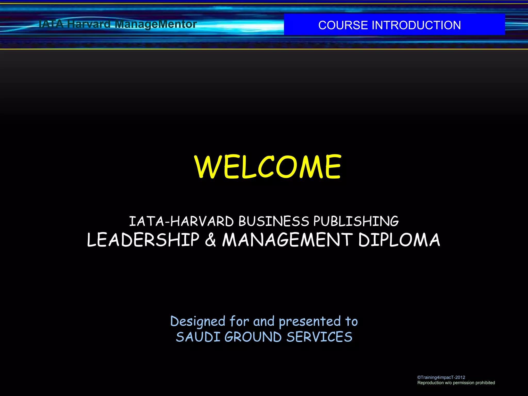 SGS-HARVARD - Introduction | PPTX