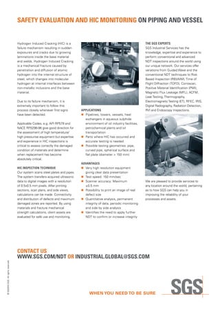 Sgs ind-ndt-hic-leaflet-en-11 | PDF