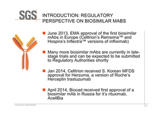 Analytical Development of Biosimilar Mabs: From Vision to Reality | PDF