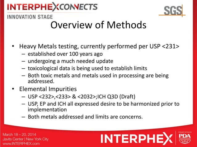 Sample Preparation for Elemental Impurities | PPT