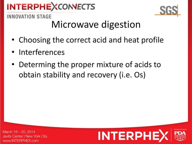 Sample Preparation for Elemental Impurities | PPT