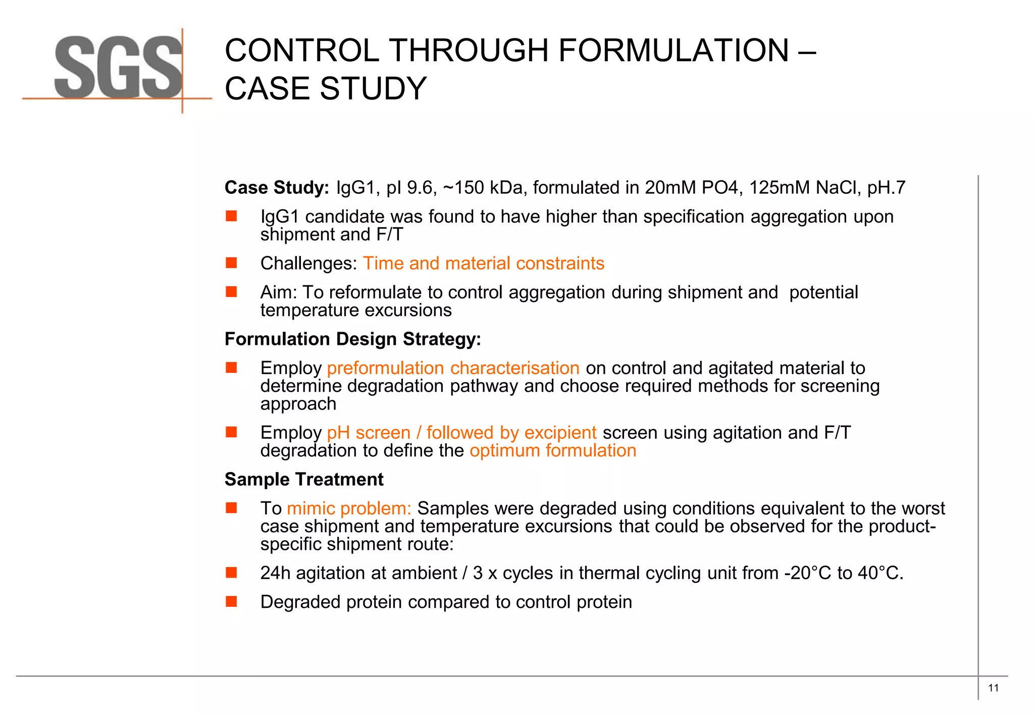 Particles in the Biotech Product Life Cycle: Analysis, Identification ...