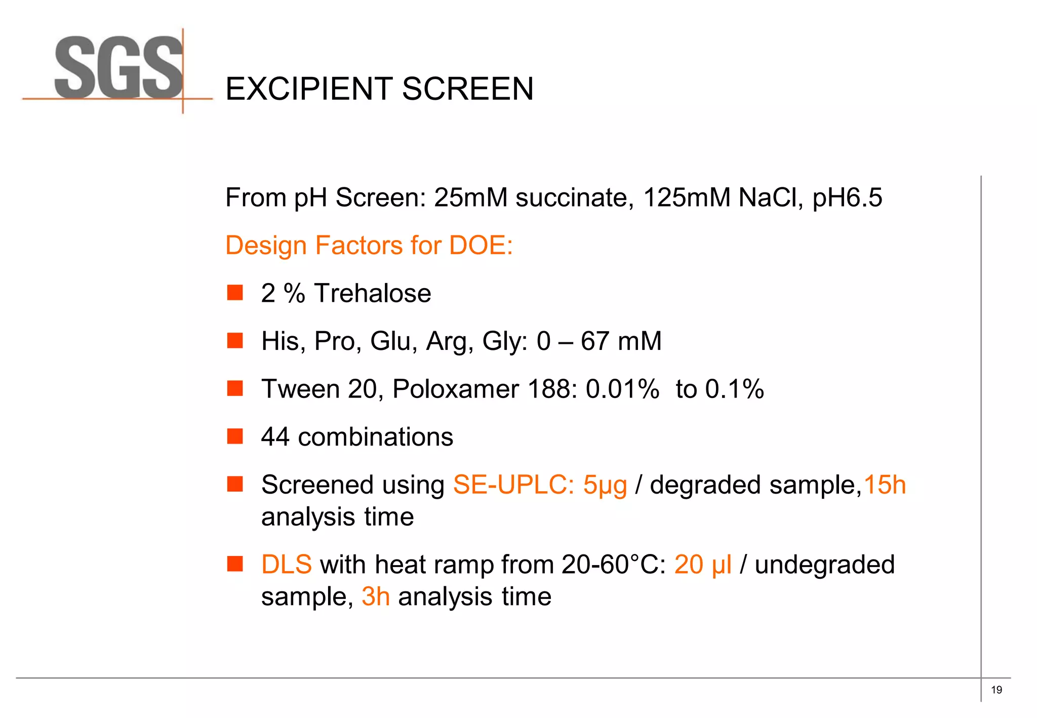 Particles in the Biotech Product Life Cycle: Analysis, Identification ...