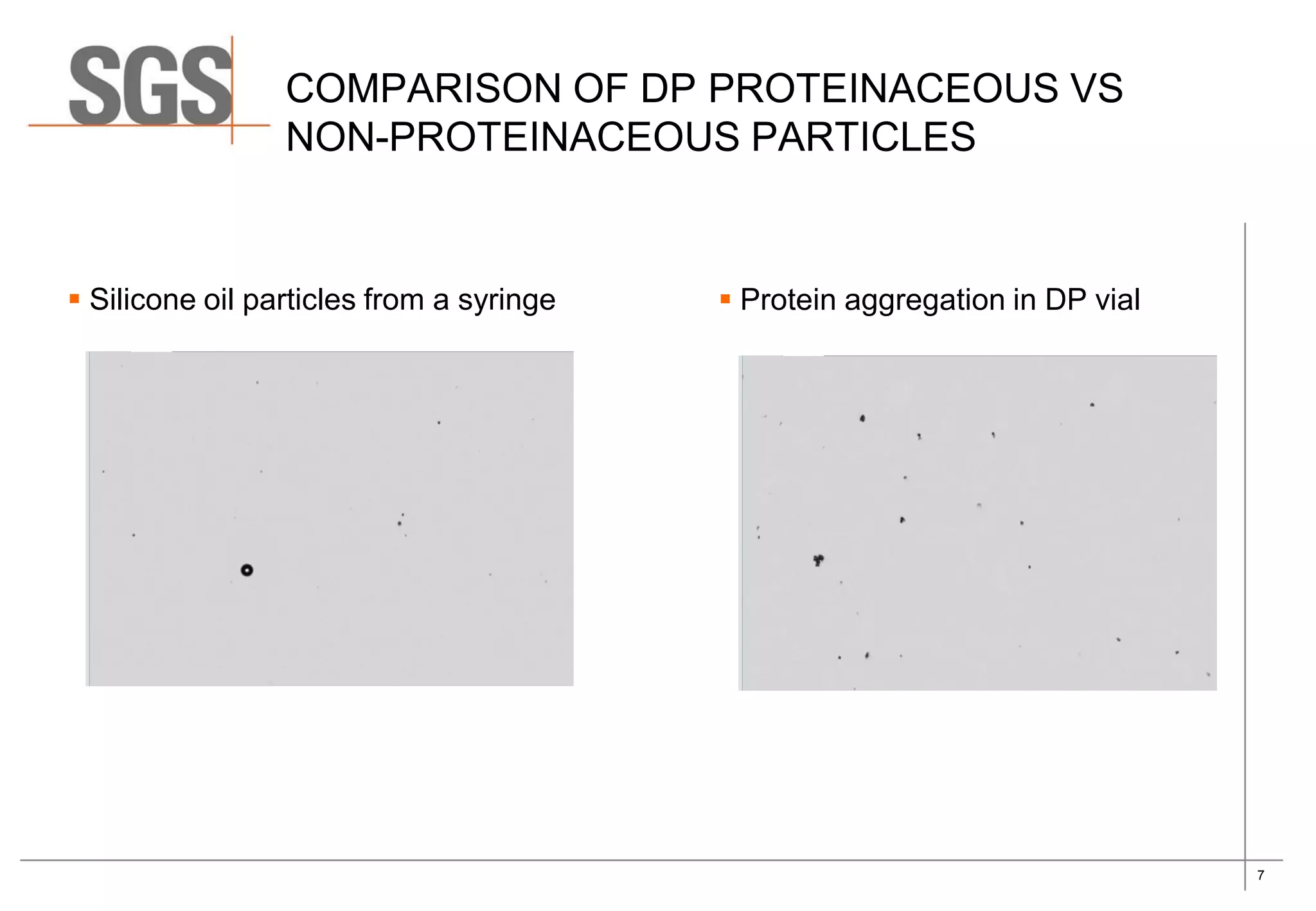Particles in the Biotech Product Life Cycle: Analysis, Identification ...