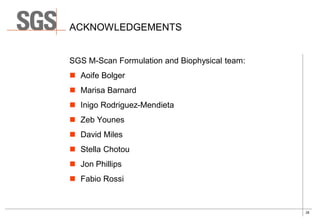 Particles in the Biotech Product Life Cycle: Analysis, Identification ...