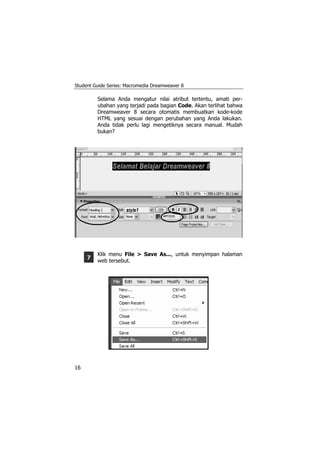Sgs macromedia-dreamweaver-8 | PDF