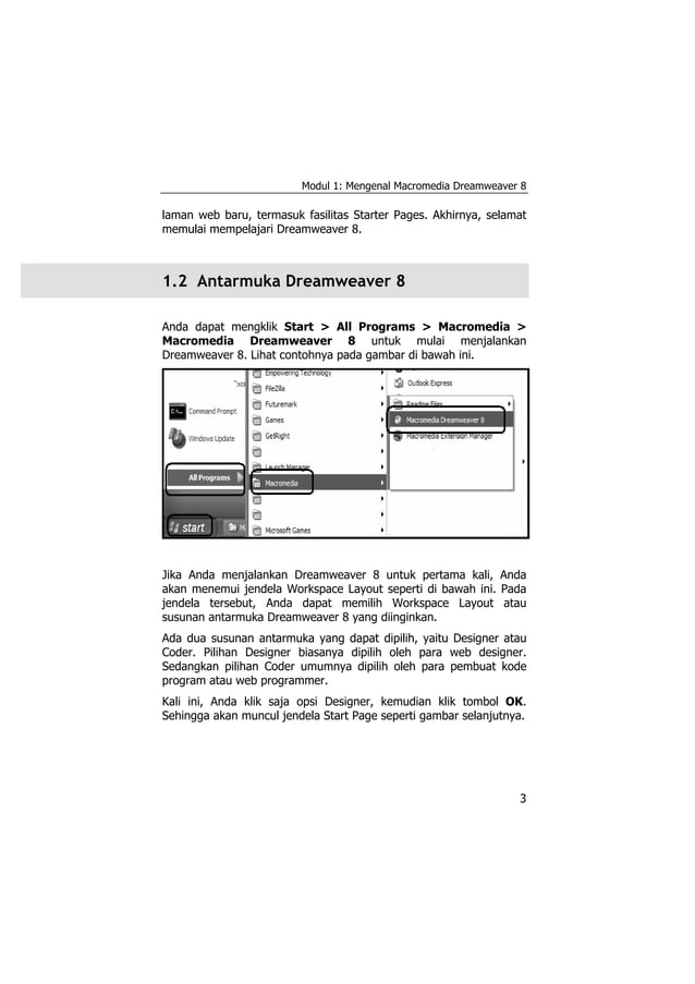 Sgs macromedia-dreamweaver-8 | PDF