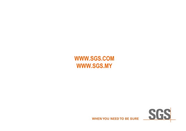Key Highlights from the SGS Malaysia Client Info Day April 2014 | PDF