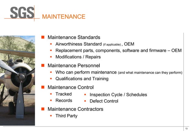 SGS - Development of UAV Operations Manuals | PDF