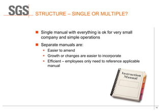 SGS - Development of UAV Operations Manuals | PDF