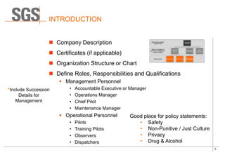 SGS - Development of UAV Operations Manuals | PDF