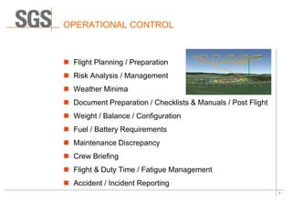 SGS - Development of UAV Operations Manuals | PDF