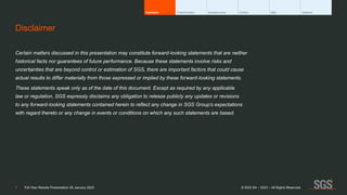 SGS 2022 Full Year Results Presentation | PDF