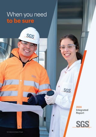 SGS 2024 Integrated Report Presentation EN | PDF