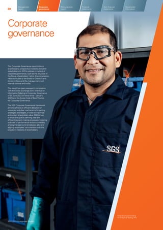 SGS 2024 Integrated Report Presentation EN | PDF