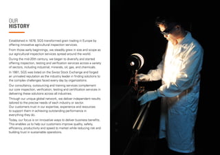 SGS 2019 Group Profile | PDF