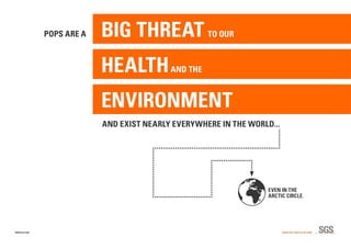 Understanding Persistent Organic Pollutants (POPs) and Managing their ...