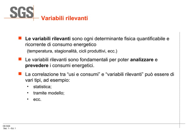 Sgs auditor iso 50001 2 area tecnologica e norma iso | PPT