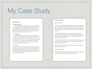 Teaching Case Studies | PDF