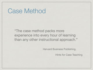 Teaching Case Studies | PDF