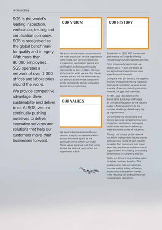 SGS Group Profile 2017 | PDF