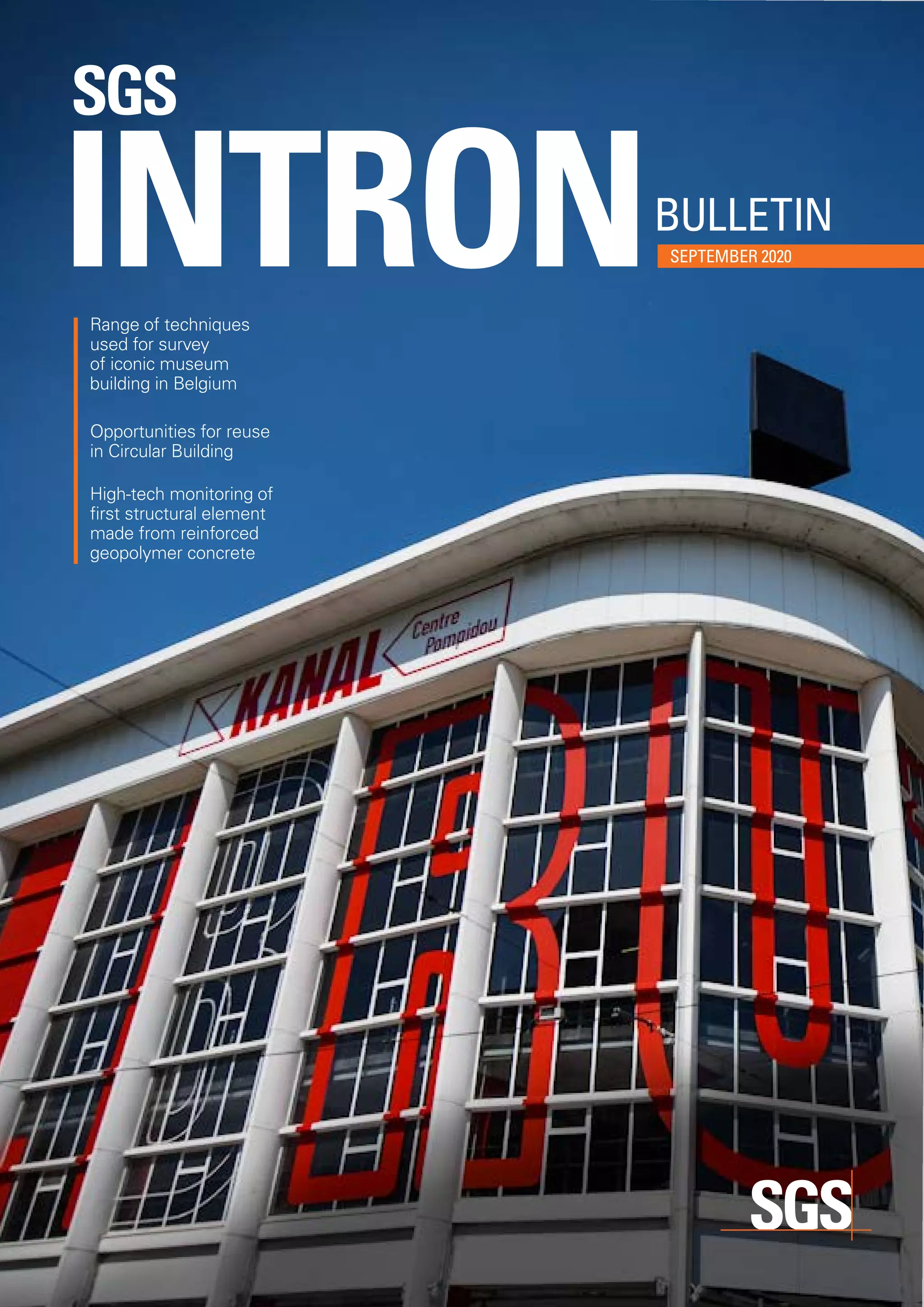 SGS INTRON BULLETIN - SEPTEMBER 2020 | PDF