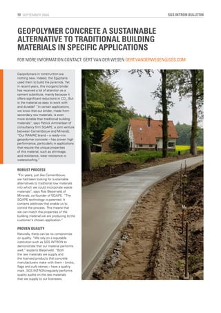 SGS INTRON BULLETIN - SEPTEMBER 2020 | PDF