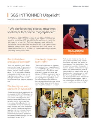 SGS INTRON BULLETIN – NUMMER 33 | PDF