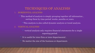 financial statement analysis | PPT