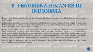FENOMENA HUJAN ES | PPT