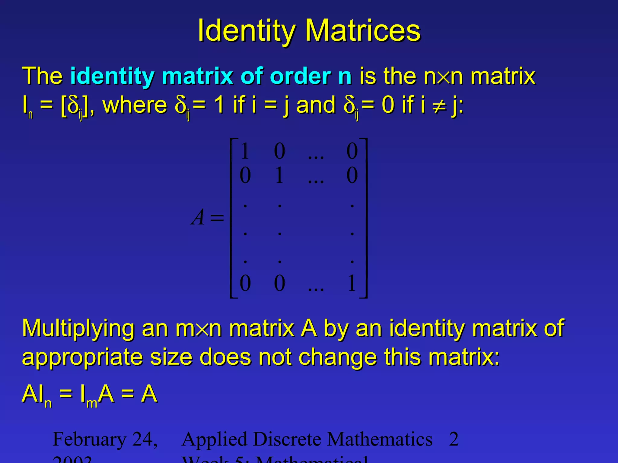 Per5_matrix multiplication | PPT