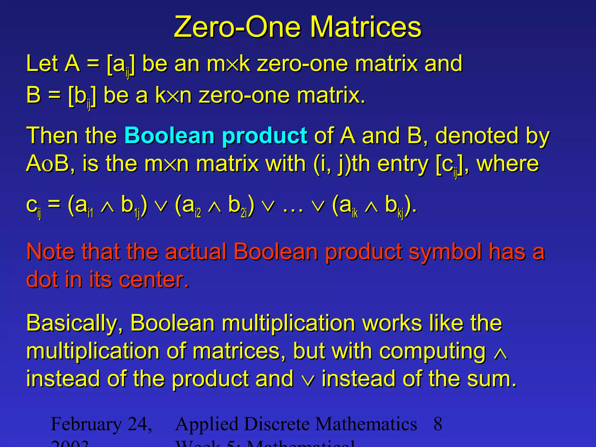 Per5_matrix multiplication | PPT