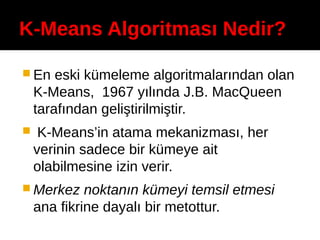 K-Means & K-Medoids Algoritması | PDF