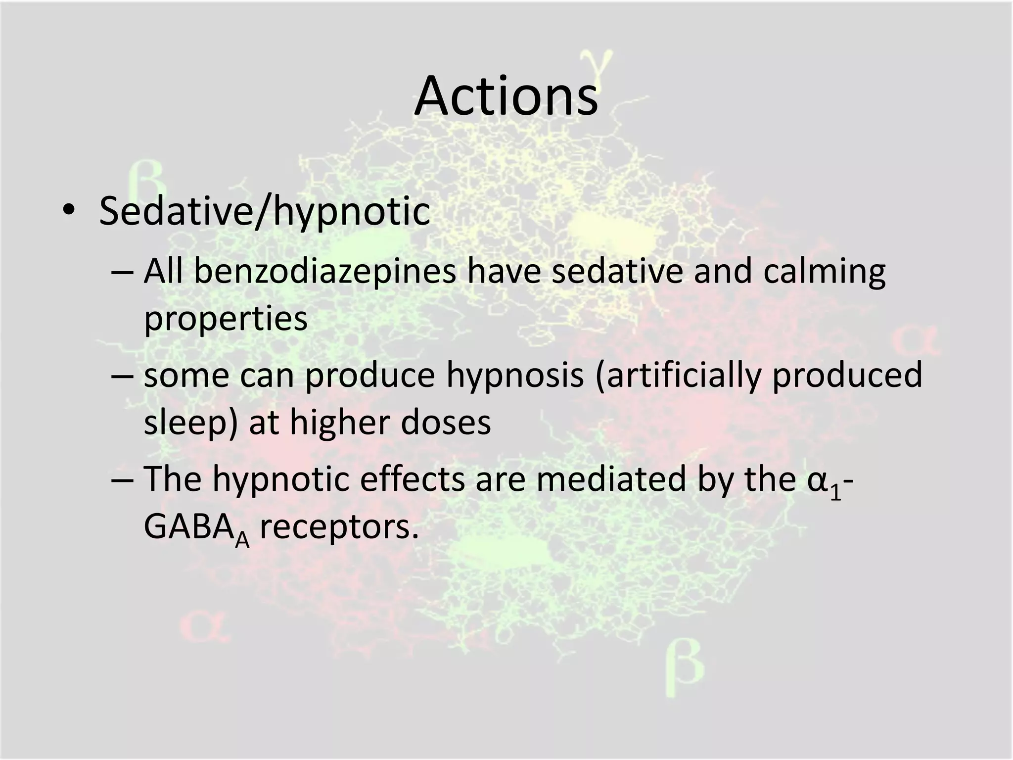 Sedative Hypnotic | PPTX