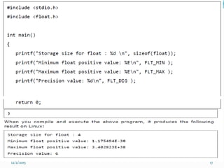 Lecture 1 progrmming with C | PPT