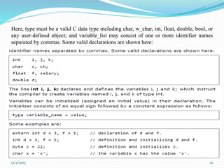 Lecture 1 progrmming with C | PPT