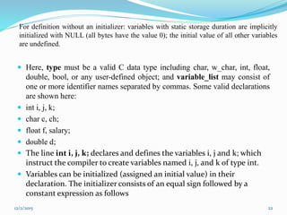 Lecture 1 progrmming with C | PPT