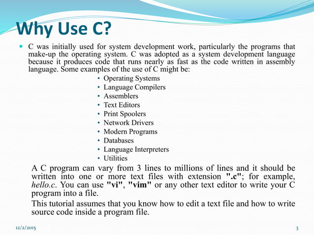 Lecture 1 progrmming with C | PPT