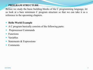 Lecture 1 progrmming with C | PPT
