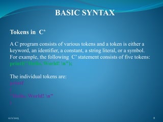 Lecture 1 progrmming with C | PPT