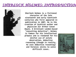 sherlock holmes | ODP