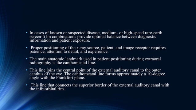 Extraoral Imaging Techniques | PPTX | Dental Health | Diseases and ...