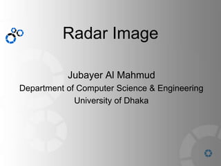 Radar Image Processing | PPTX