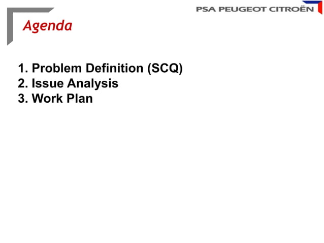 PSA Presentation | PPTX | Automotive Industry | Industries