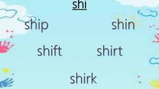 Sh- Words | PPTX