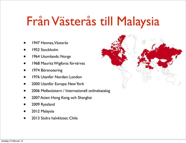 Globalisering - Case H&M | PDF