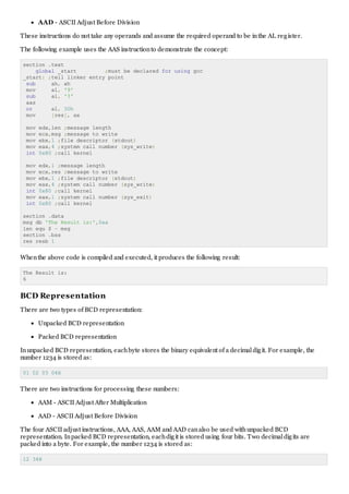 N_Asm Assembly numbers (sol) | PDF