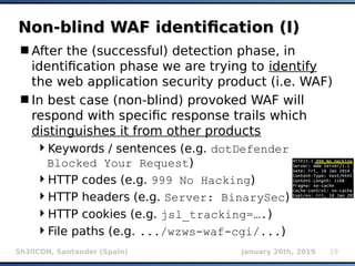 Blind WAF identification | PDF